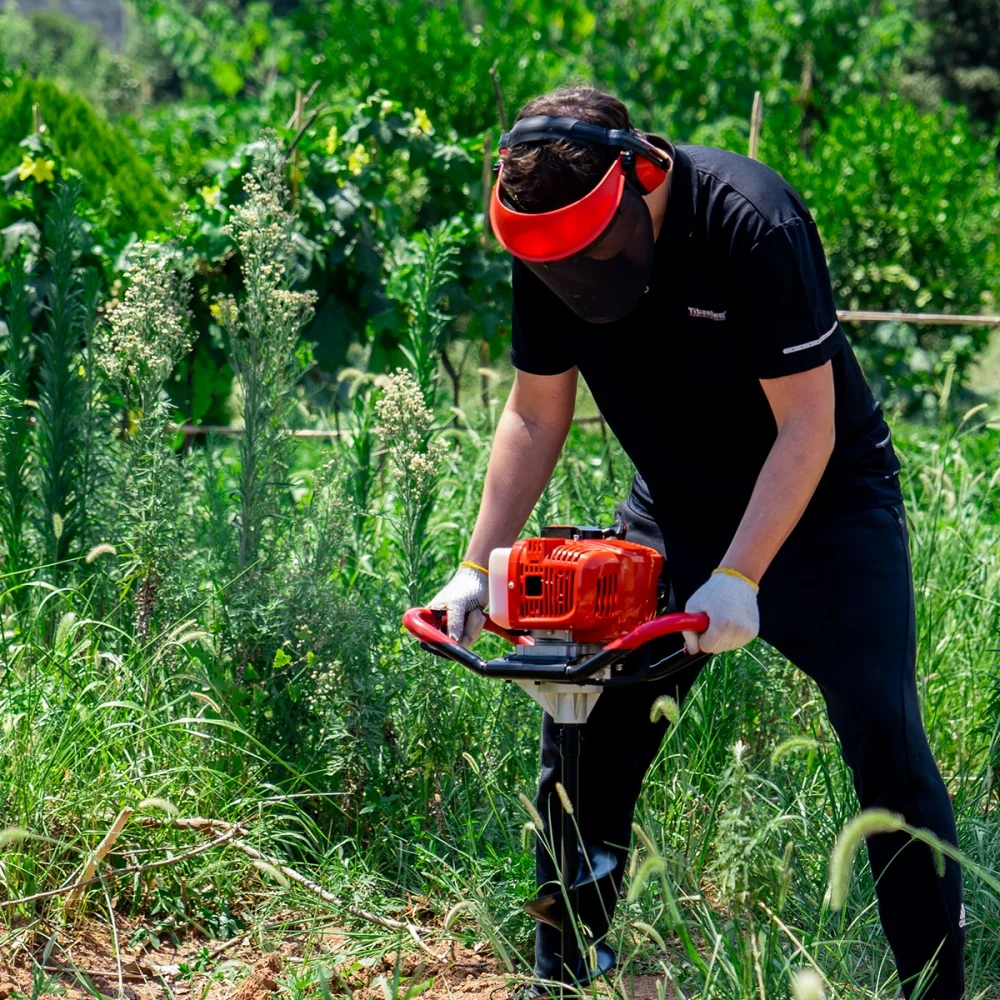 New Drilling Machines 52cc&62cc With Two Person Operation Frame OEM&ODM ...